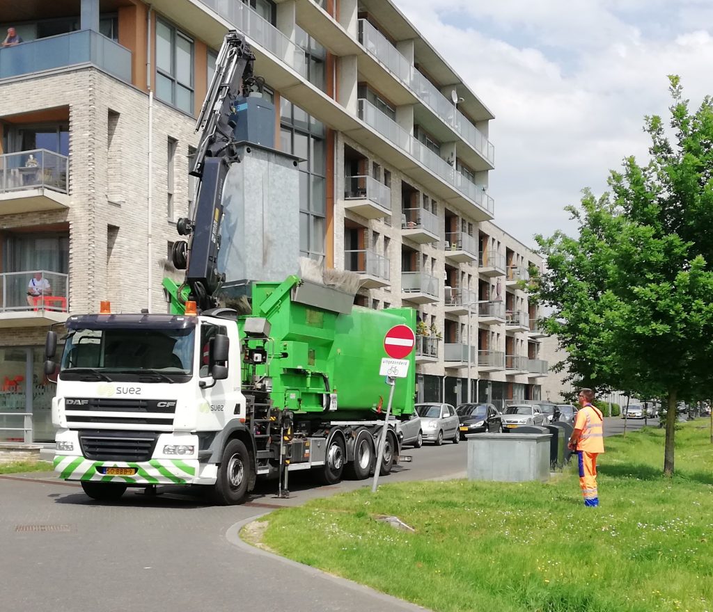 SUEZ gaat tijdelijk vroeger starten met het legen van containers ...